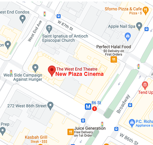 Showtimes hiatus — Splash page | New Plaza Cinema